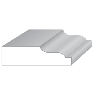 2-1/2" Shingle Moulding #207 - Southern Lumber and Millwork Corp